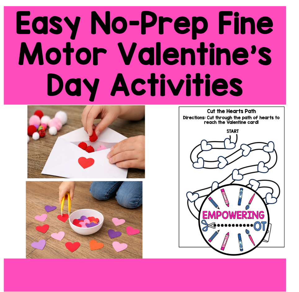 Valentine's Day Freebie Packet - Empowering OT Resources